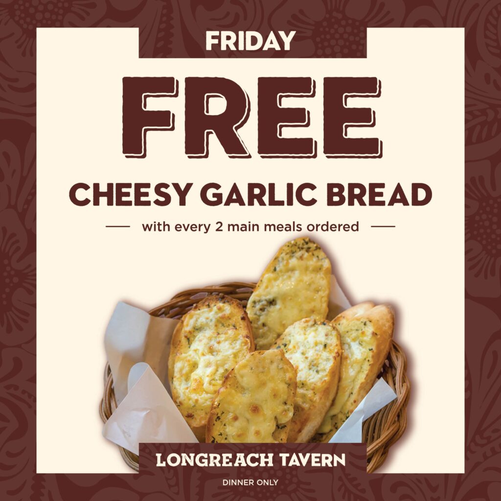 Weekly Food Specials - Longreach Tavern